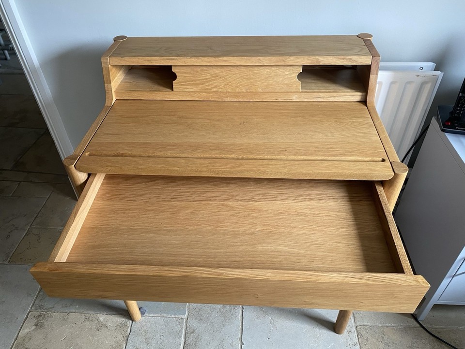 Made.com Leonie Compact Desk Oak | eBay UK
