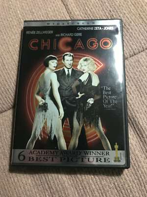 Chicago (DVD, 2003, Widescreen) 786936219197| eBay
