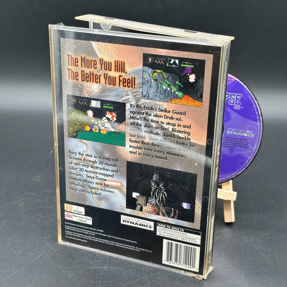 Total Eclipse Turbo - Longbox NTSC (PS1, Playstation 1) - CD sehr gut ...