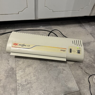 GBC DocuSeal 125 Large-Size Laminating System - 12 Inch Document ...