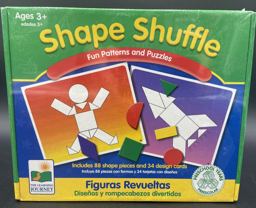 Shape Shuffle Fun Patterns And Puzzles Toddler Kid Toys Learning ...