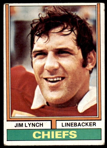 1974 TOPPS JIM LYNCH KANSAS CITY CHIEFS #167 | eBay