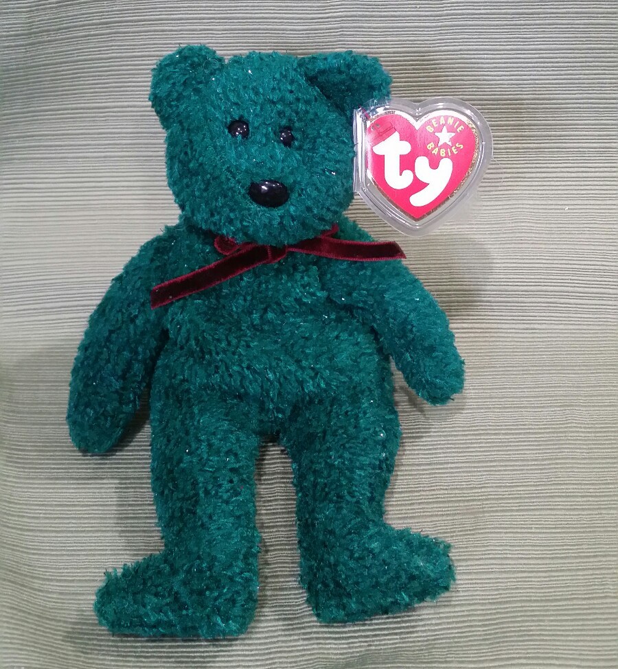 Ty Beanie Baby 2001 Holiday Teddy Bear - 2001 MWMT Retired | eBay