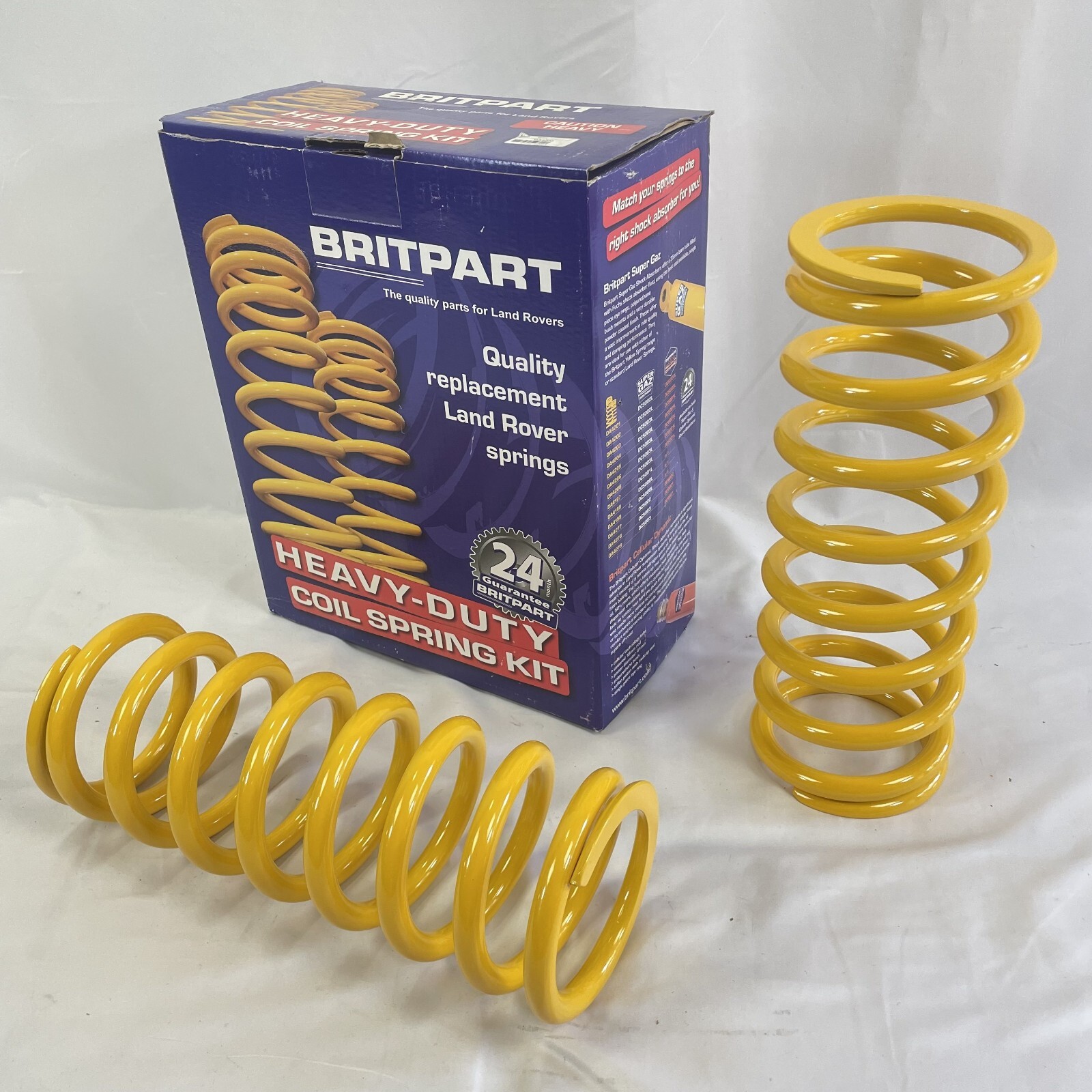 REAR PAIR PERFORMANCE LIFTED SPRINGS Defender 90 Discovery 1/2 RR ...