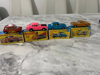 Matchbox Superfast Models 25,29,46,54 | eBay UK