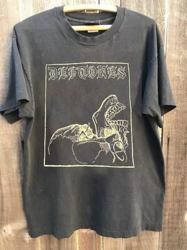 Deftones 2016 Tour M T Shirt Charcoal Band Tee Nu Metal team sleep ...