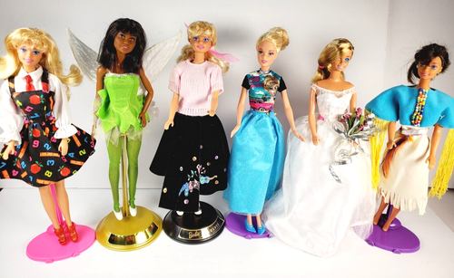 Lot Six (6) Outfits Barbie Clothes & Accessories for 11.5" Doll + Bonus ...