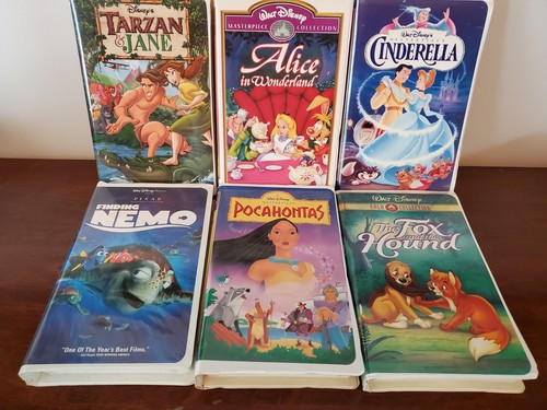 6 Disney VHS Tapes Masterpiece, Gold Collection And More | eBay