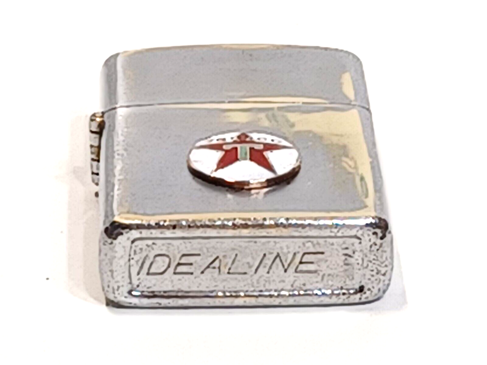 Vintage SLIM FLIP-TOP TEXACO Ad LIGHTER / Complete, Clean & Works Great ...