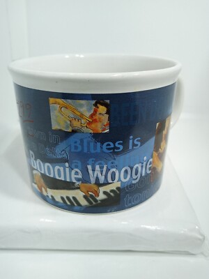 BOOGIE WOOGIE COFFEE MUG.BOOGIE WOOGIE BLUES MUG. BLUES MUSIC Deco Mug ...