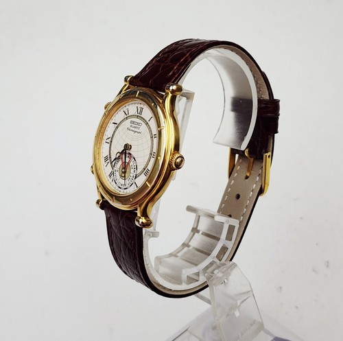 Men's Vintage 1990 DANCING HANDS Watch SEIKO "Age Of Discovery" 8M25 ...