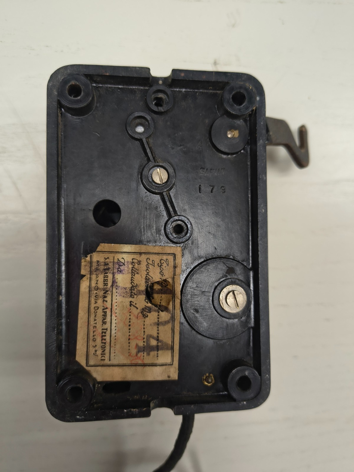 Citofono vintage SAFNAT Milano anni ’30 – Modernariato raro ...