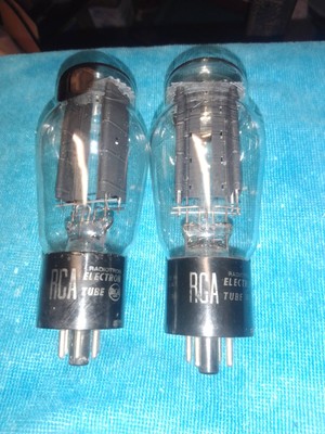 (2) RCA 5U4G RECTIFIER TUBE f/ AUDIO AMP - HAM RADIO - JUKEBOX - TV7 ...