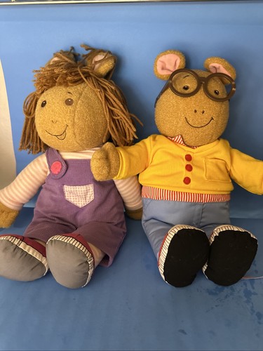 Arthur and Friends 17” Plush DW & Arthur Talking Lot Of 2 PBS Kids | eBay