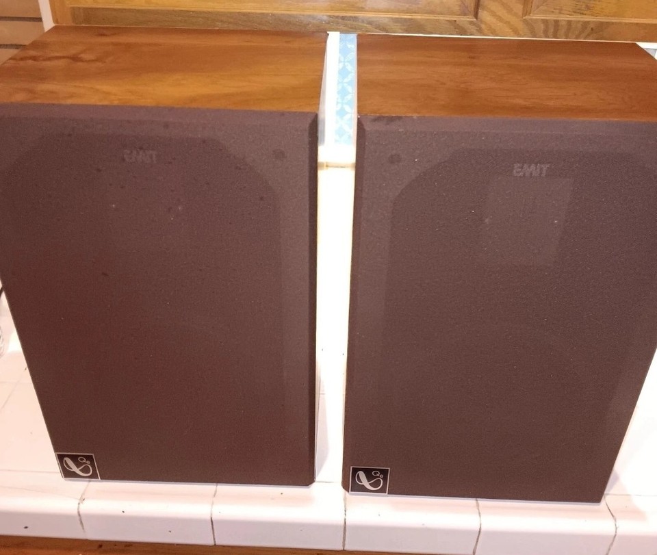 INFINITY QE Speakers w/ EMIT tweeters - Rare Vintage - 18 x 12 x 10 ...