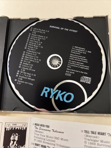 Survival Of The Fittest by Various (CD, 1990, Rykodisc) | eBay