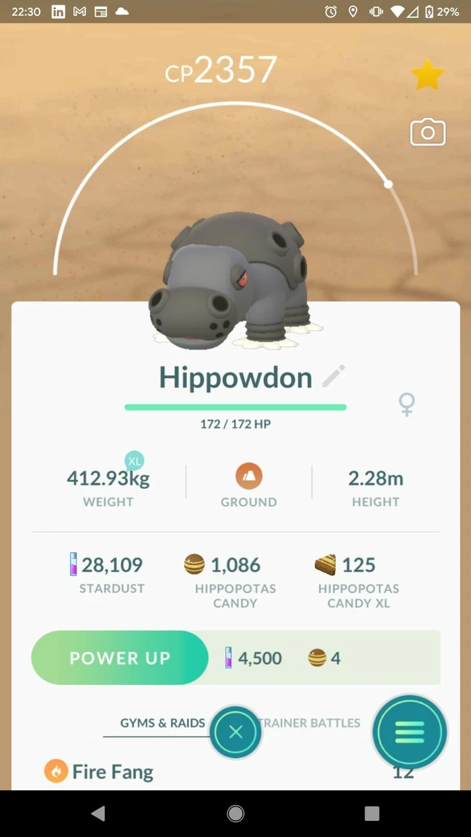 Hippopotas Evolution