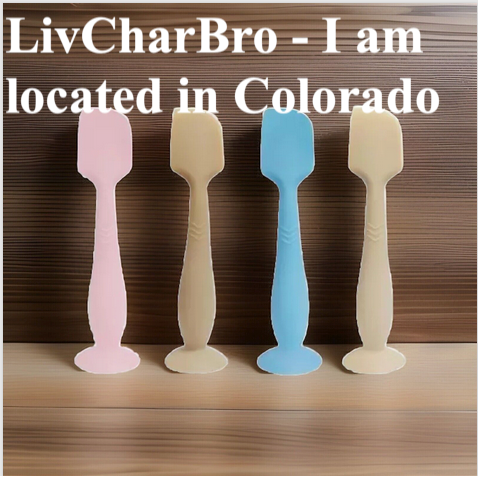 4 Pack Diaper Cream Spatula Diaper Cream Applicator Suction Cup Base | eBay