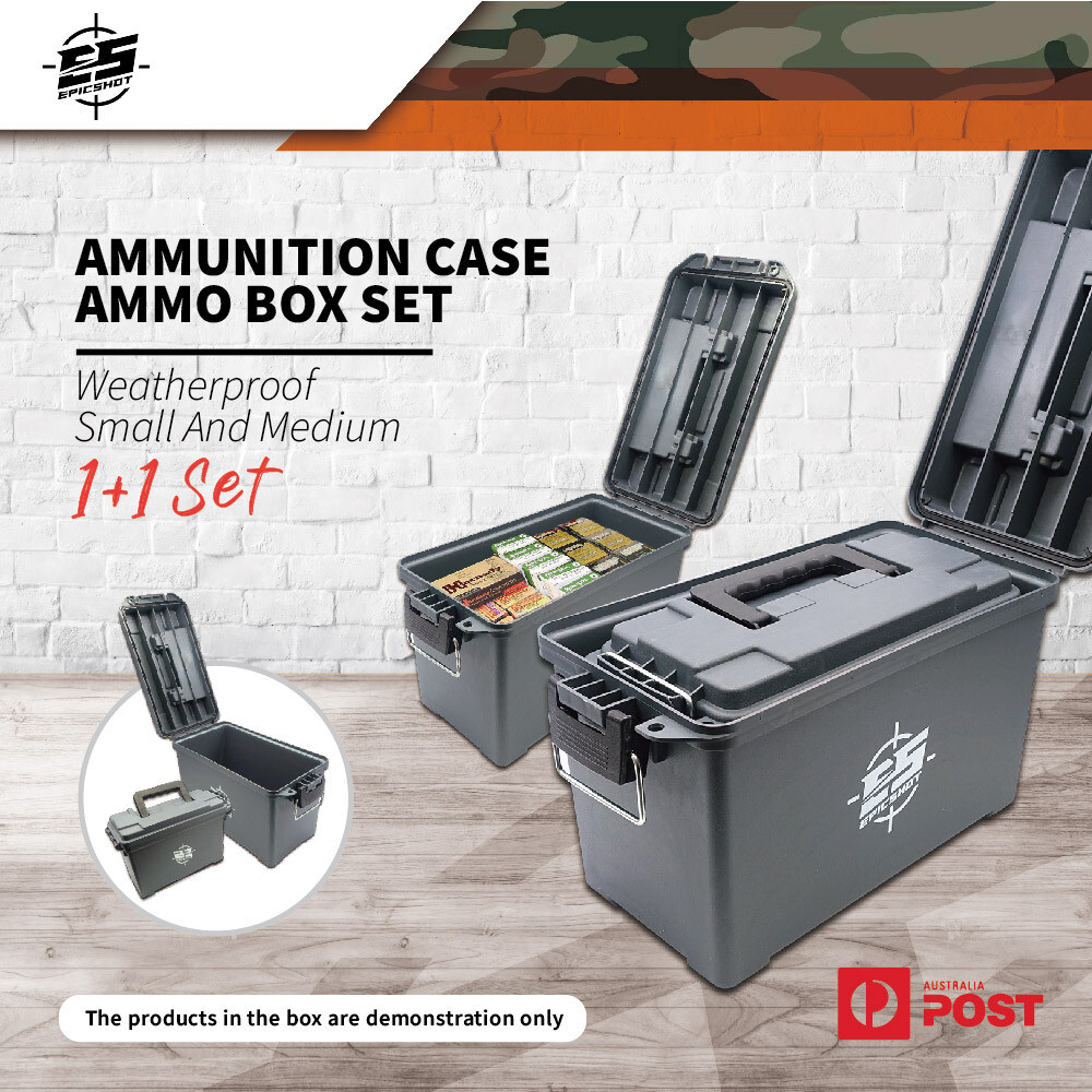 Epic Shot Weatherproof Ammunition Case Ammo Box Dry Box Small And ...