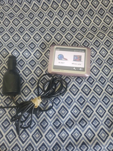 Garmin Nuvi 250 Portable Pink GPS Navigation System Touchscreen | eBay