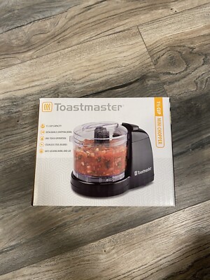 Toastmaster 1.5 Cup Mini Small Electric Food Chopper Processor with ...