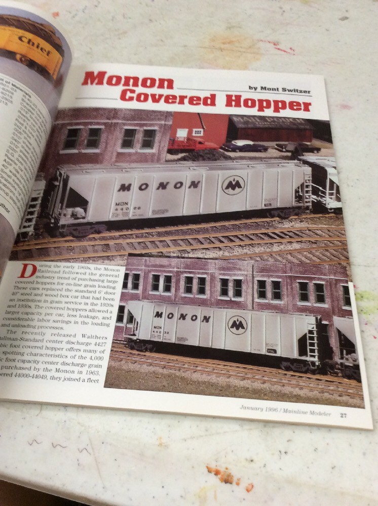 MAINLINE MODELER TRAIN MAGAZINE January 1996 | eBay