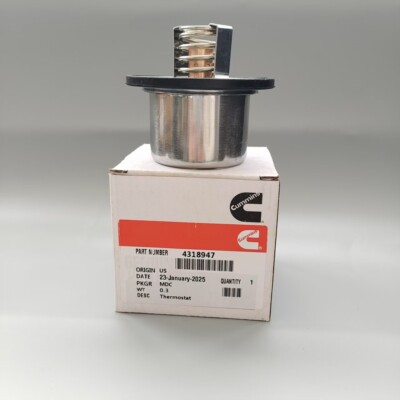 NEW Thermostat 180° 4318197 for Cummins Engine ISX N14 L10 4973373 ...