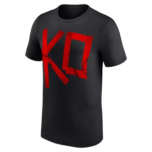 Kevin Owens KO Red Tape T-Shirt - Black | eBay