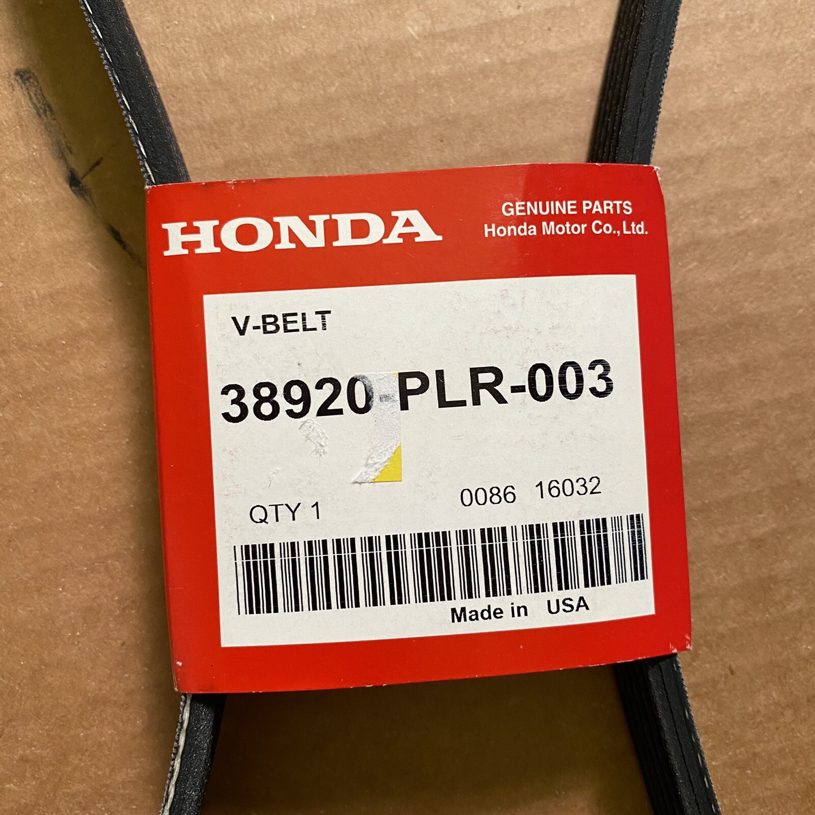 OEM Honda Alternator Compressor Serpentine Belt 2001-2005 Civic: 38920 ...