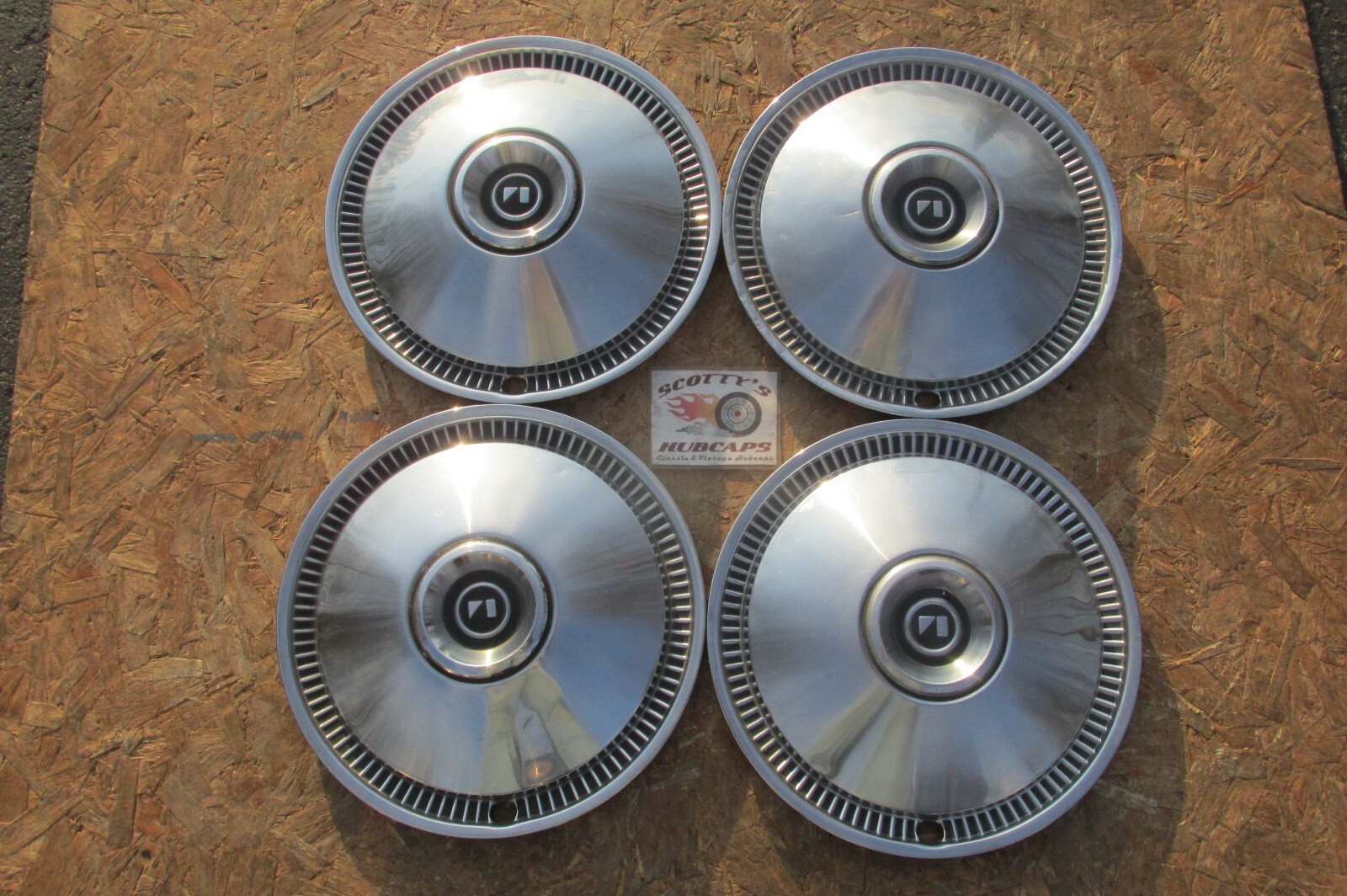 1974-79 AMC GREMLIN, HORNET, MATADOR, PACER 14"WHEEL COVERS HUBCAPS SET ...