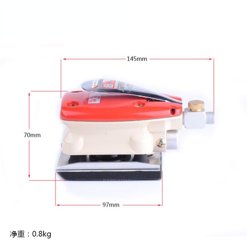 R-6132 Pneumatic Square Grinder Polishing Machine Sandpaper Machine Dry ...