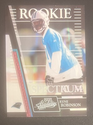 Ryne Robinson 2007 Playoff Absolute Memorabilia ROOKIE Spectrum /100 ...