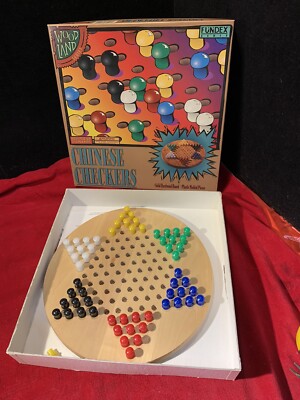 Vintage 1996 Wood Land Chinese Checkers Game By Fundex Games | eBay