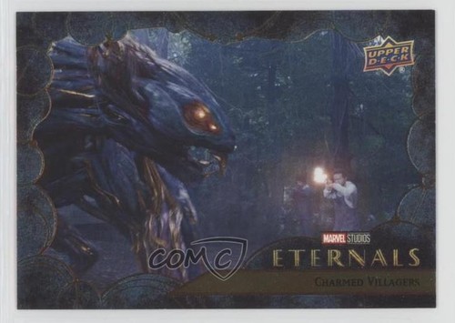 2023 Upper Deck Marvel Eternals Blue 223/299 Deviant Charmed Villagers ...