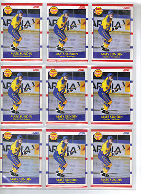(Lot of 10) 1990-91 Score Mats Sundin Rookie Card RC #398 Mint | eBay