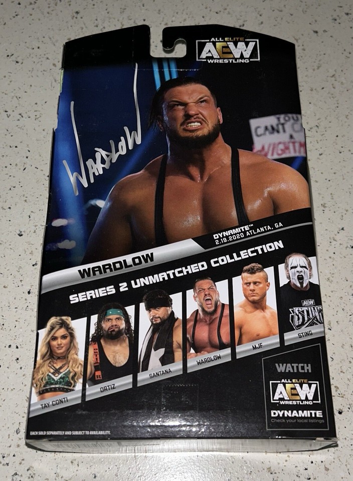 WARDLOW AEW WRESTLING FIGURE SERIES 2 UNMATCHED COLLECTION #12 | eBay