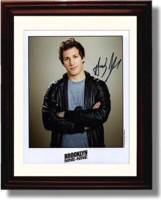 8x10 Framed Andy Samberg Autograph Promo Print - Brooklyn Nine Nine | eBay