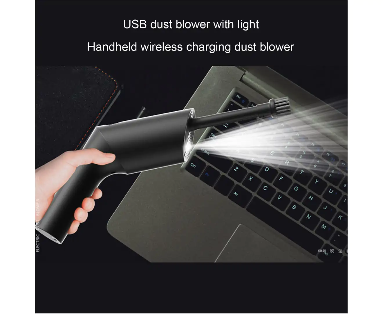 Bluebird Air Duster Handheld Rechargeable ABS Cordless Dust Blower with ...