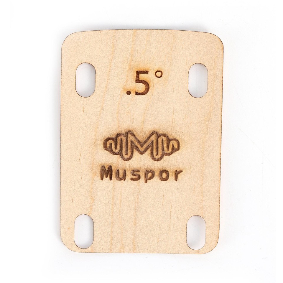 0.25 & 0.5 & 1 Degree taper Neck Shims Fits For Guitar, Shaped, Set of ...