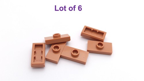 Lego 1x2 Plate with 1 Stud Groove and Bottom Stud Holder Jumper You ...