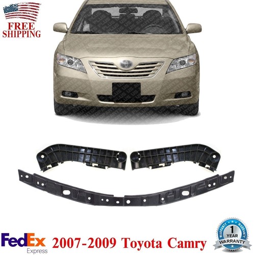 Front Bumper Upper Retainer + Support Brackets RH & LH For 2007-09 ...