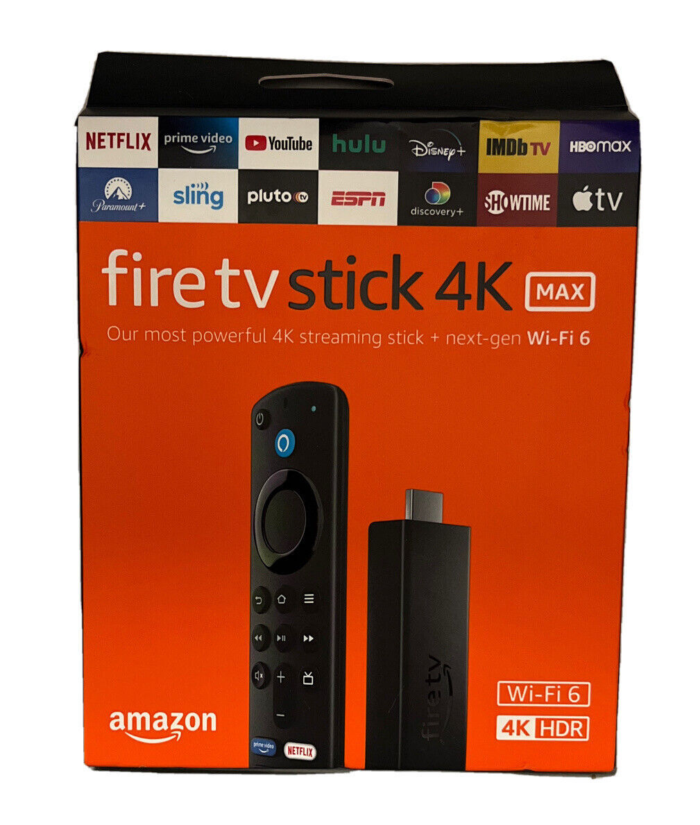 Amazon Fire TV Stick 4K Max Dongle - Black (B08MQZXN1X) 840080565170 | eBay