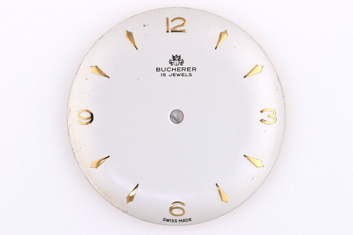 BUCHERER Vintage Watch Dial ETA 1081 incl. Hands 31.5mm NOS (ZB1035) | eBay