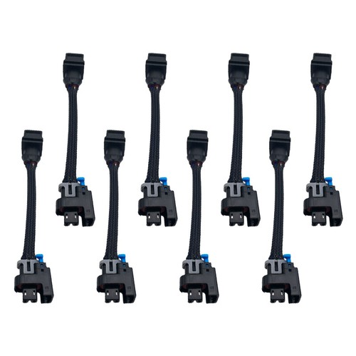 8x Fuel Injector Wire Adapter Fit for Jetronic EV1 to Mini Delphi ...