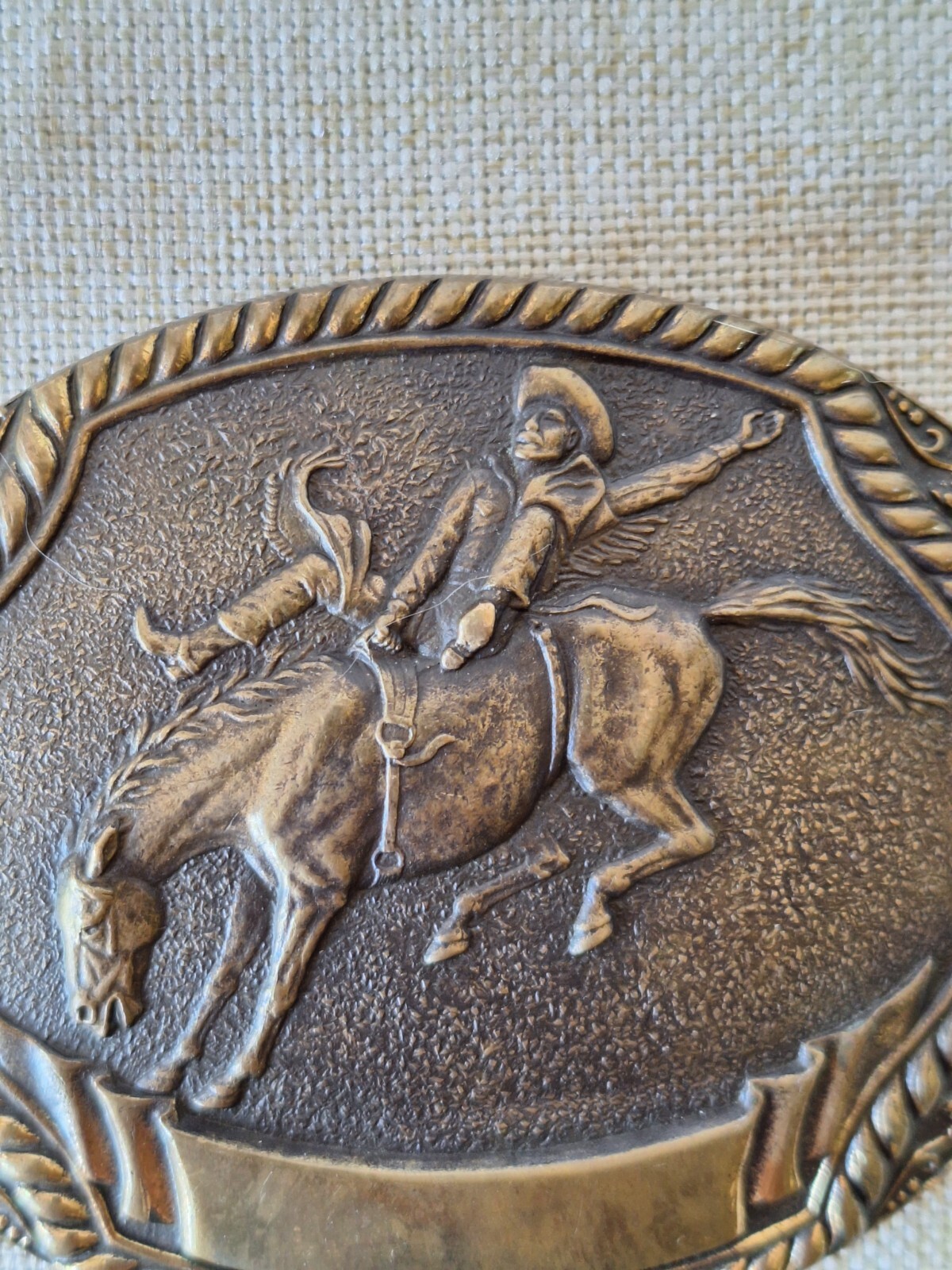 1980 Steven L. Knight Solid Bronze Bucking Bronco Wes… - Gem