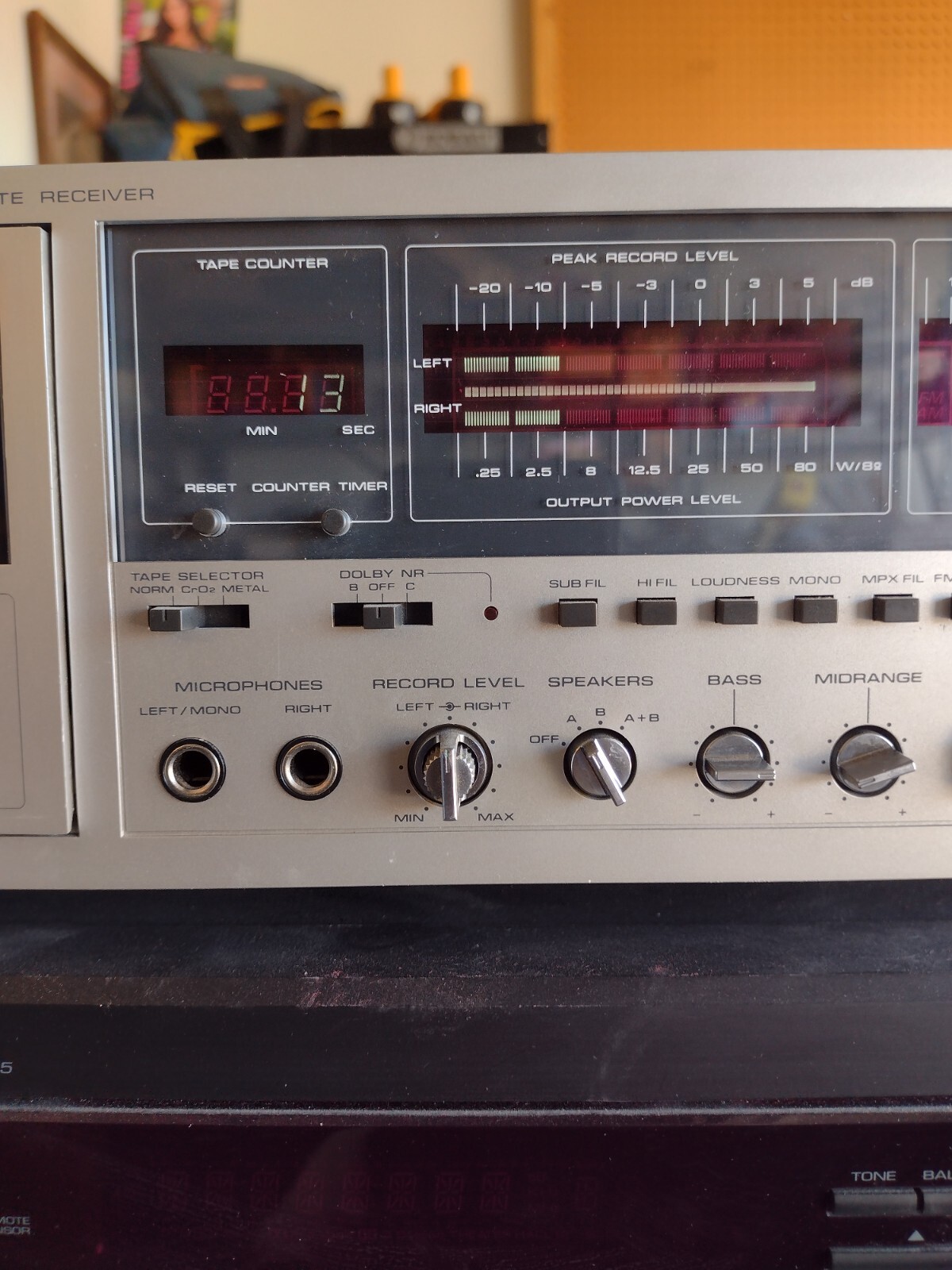 Realistic+SCR-4500+Digital+Synthesized+AM%2FFM+Stereo+Cassette+Receiver ...