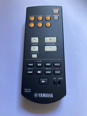 Genuine Yamaha Amplifier remote control RAX15 AX-397 AX-497 AX10 AX590 ...