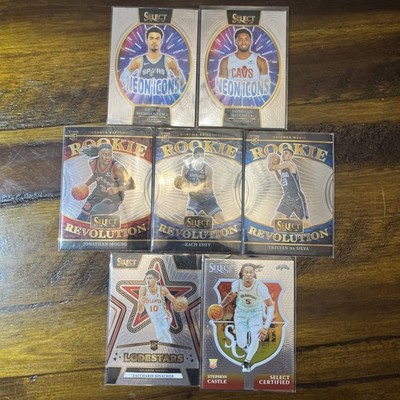 2024-25 Panini Select Basketball INSERT ROOKIE Lot of 7 Cards Wemby ...