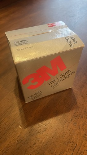 3M Mini DC 1000 Data Cartridge Box of 5 | eBay