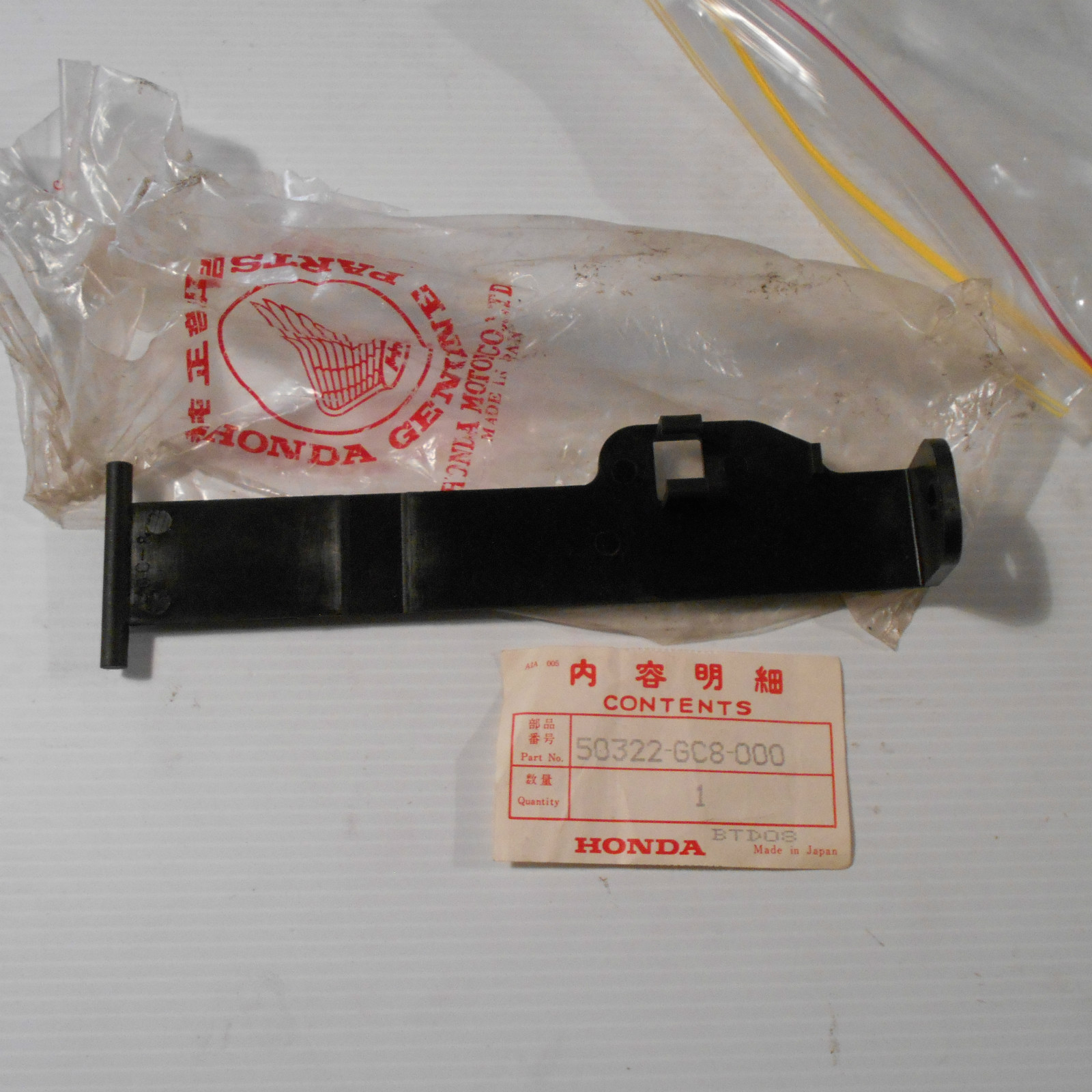 GENUINE HONDA PARTS BATTERY SUPPORT NH80 1983/1984 50322-GC8-000 | eBay ...